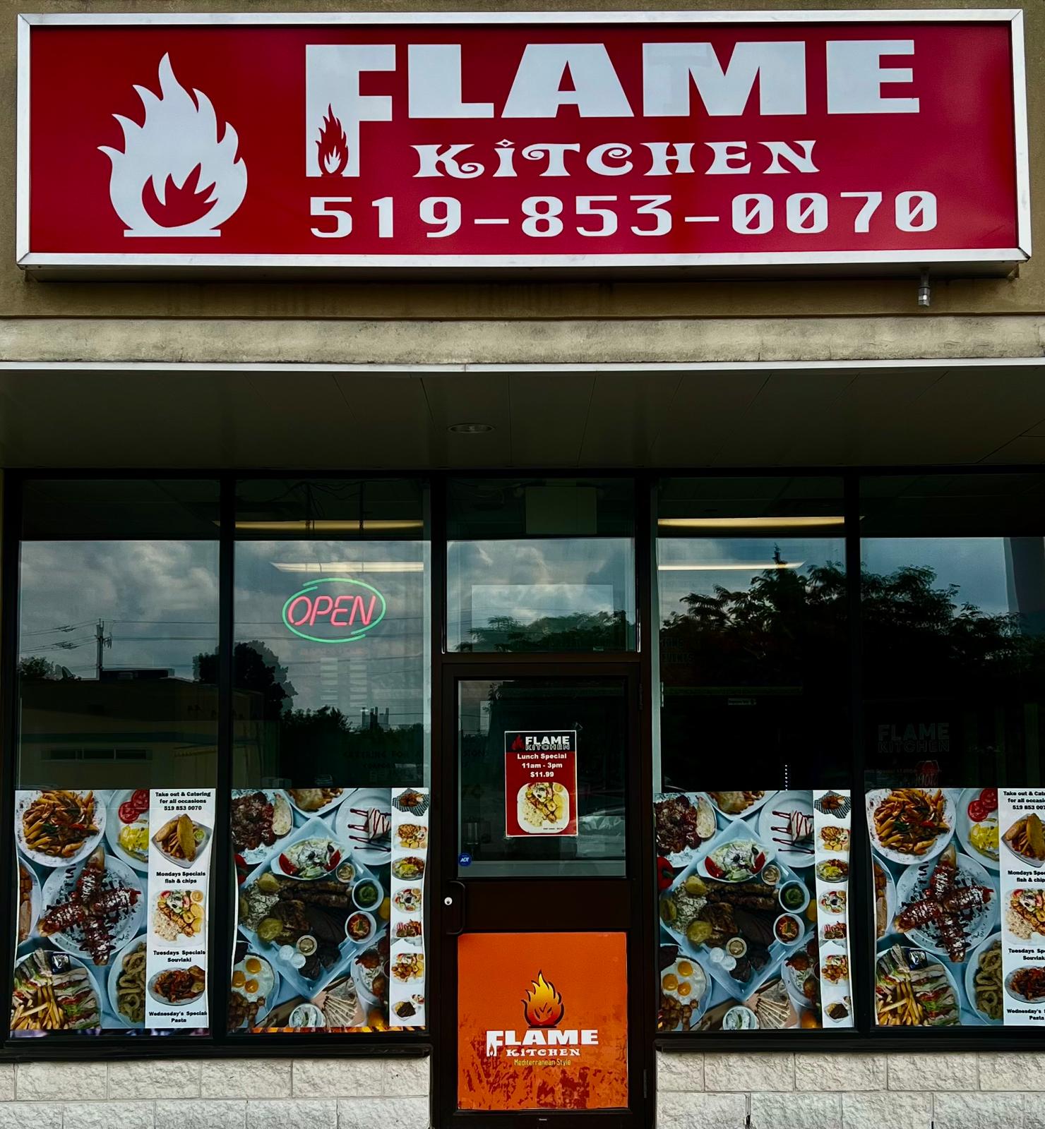 Flame Kitchen - Authentic Mediterranean Cuisine | Acton Restaurant